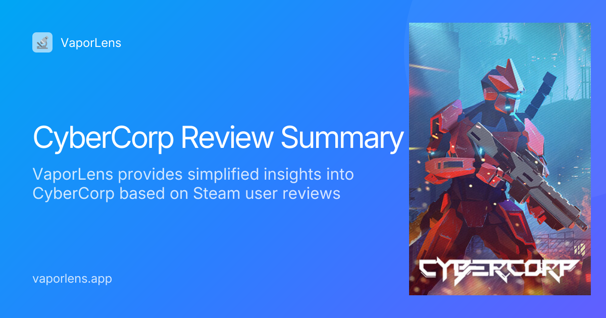 CyberCorp Review & Worth It Analysis | VaporLens