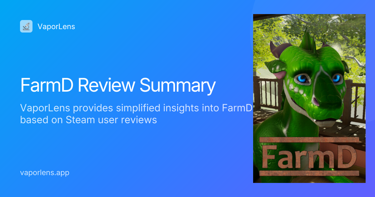 FarmD Review & Worth It Analysis | VaporLens