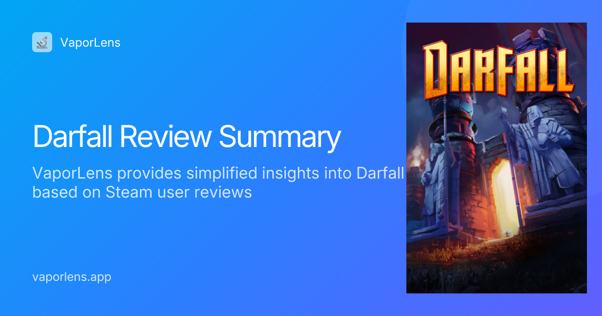 Darfall Review & Worth It Analysis | VaporLens