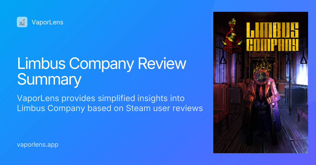 Is Limbus Company Worth It? Steam Reviews Analysis | VaporLens