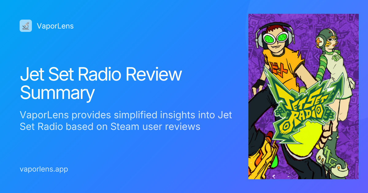 Jet Set Radio Review & Worth It Analysis | VaporLens