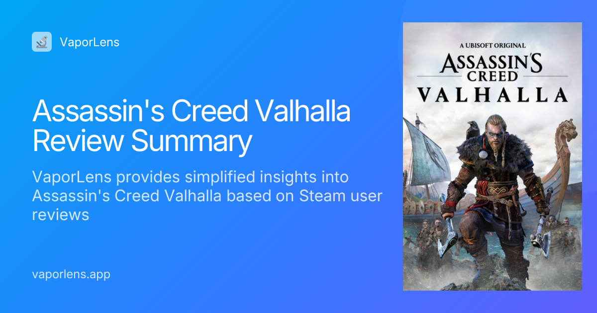 Assassin's Creed Valhalla Review Summary | VaporLens