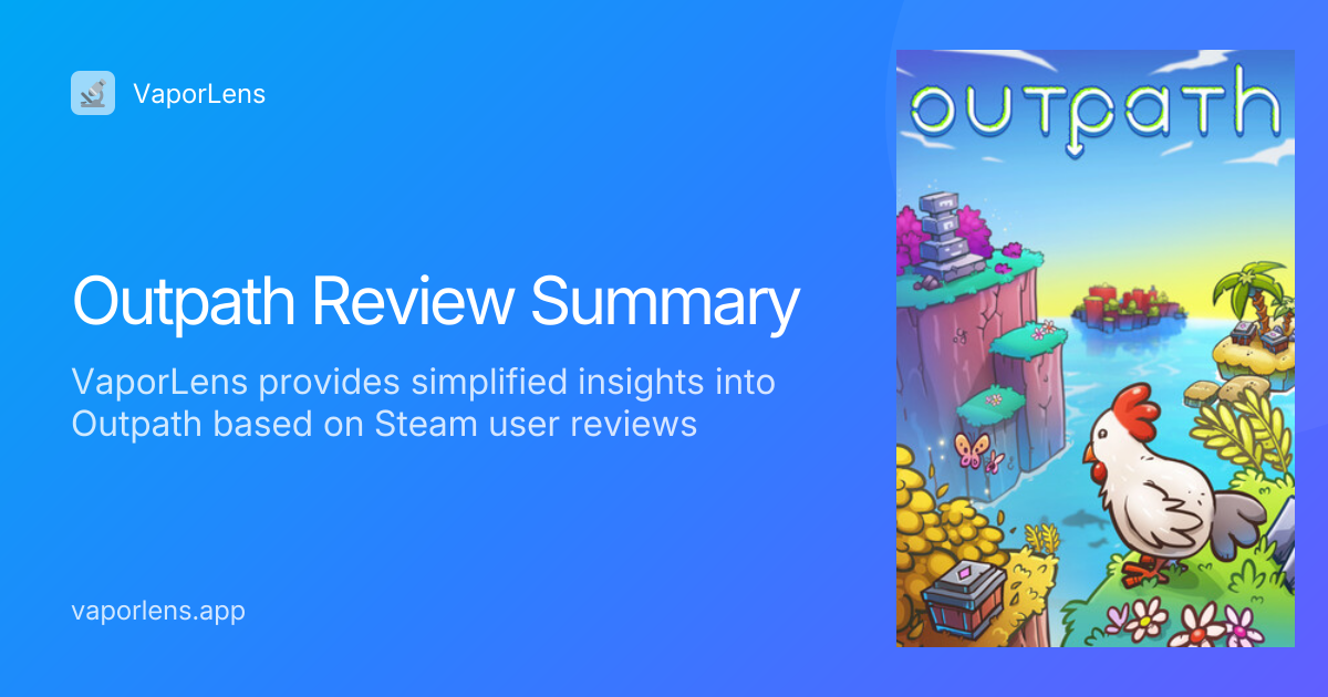 Is Outpath Worth It? Steam Reviews Analysis | VaporLens