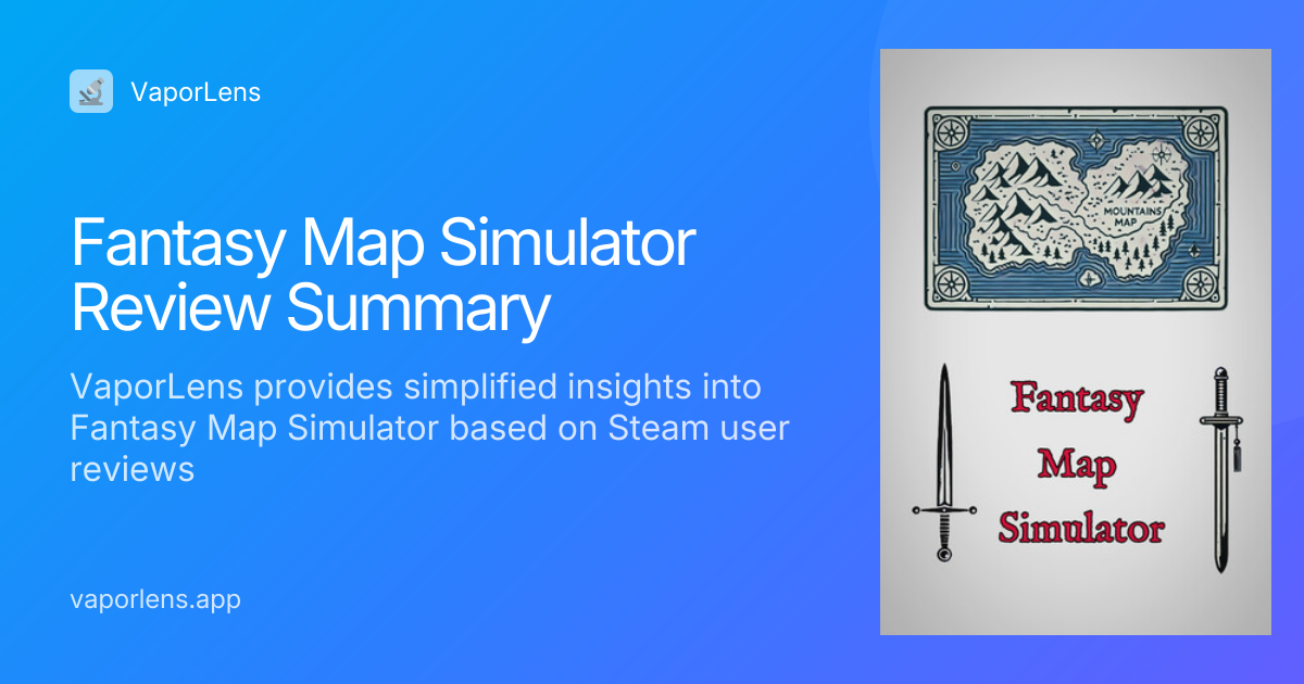 Fantasy Map Simulator Review & Worth It Analysis | VaporLens