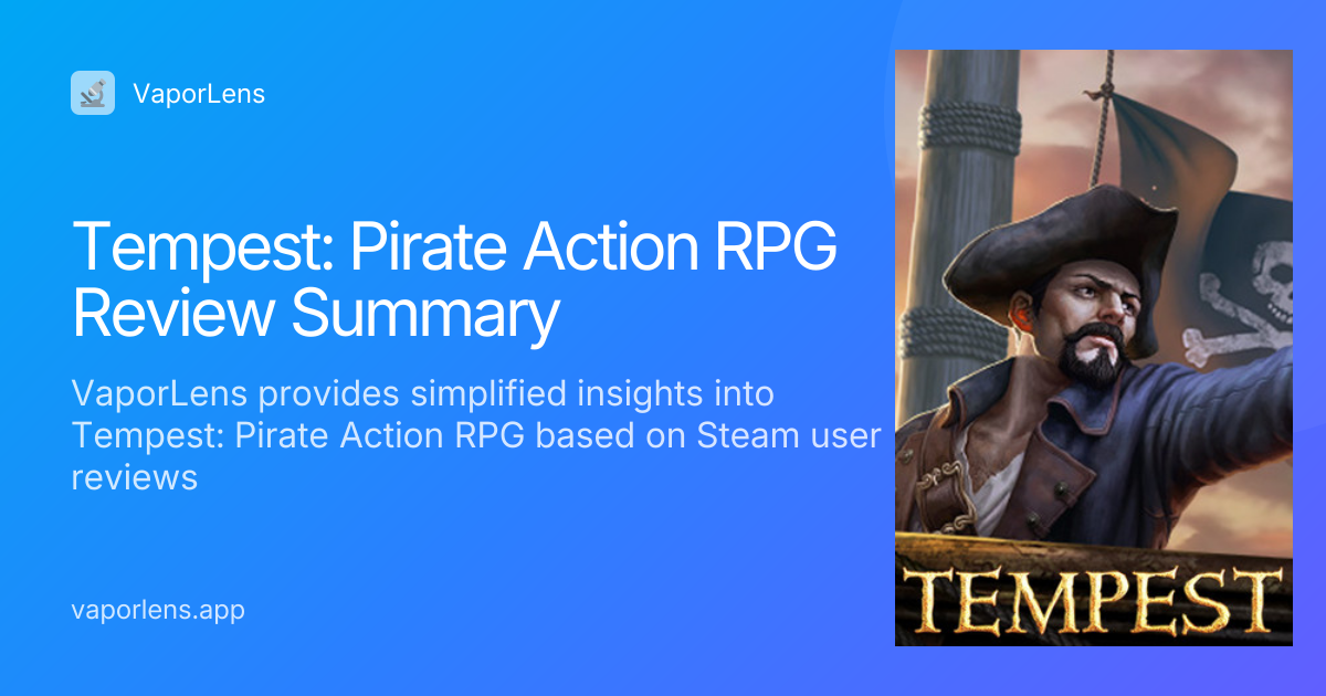 Tempest: Pirate Action RPG Review & Worth It Analysis | VaporLens