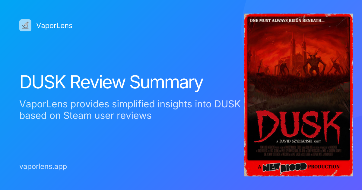 DUSK Review & Worth It Analysis | VaporLens