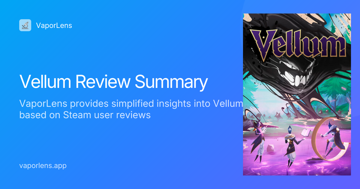 Vellum Review & Worth It Analysis | VaporLens
